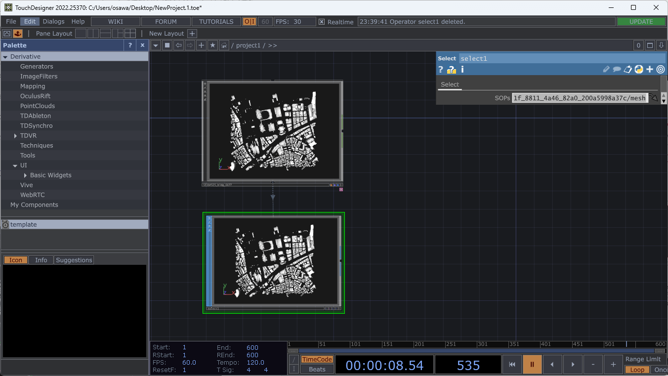 TOPIC 11｜TouchDesignerで活用する[1/2]｜TouchDesignerに3D都市モデルをインポートする | How To Use | PLATEAU [プラトー]