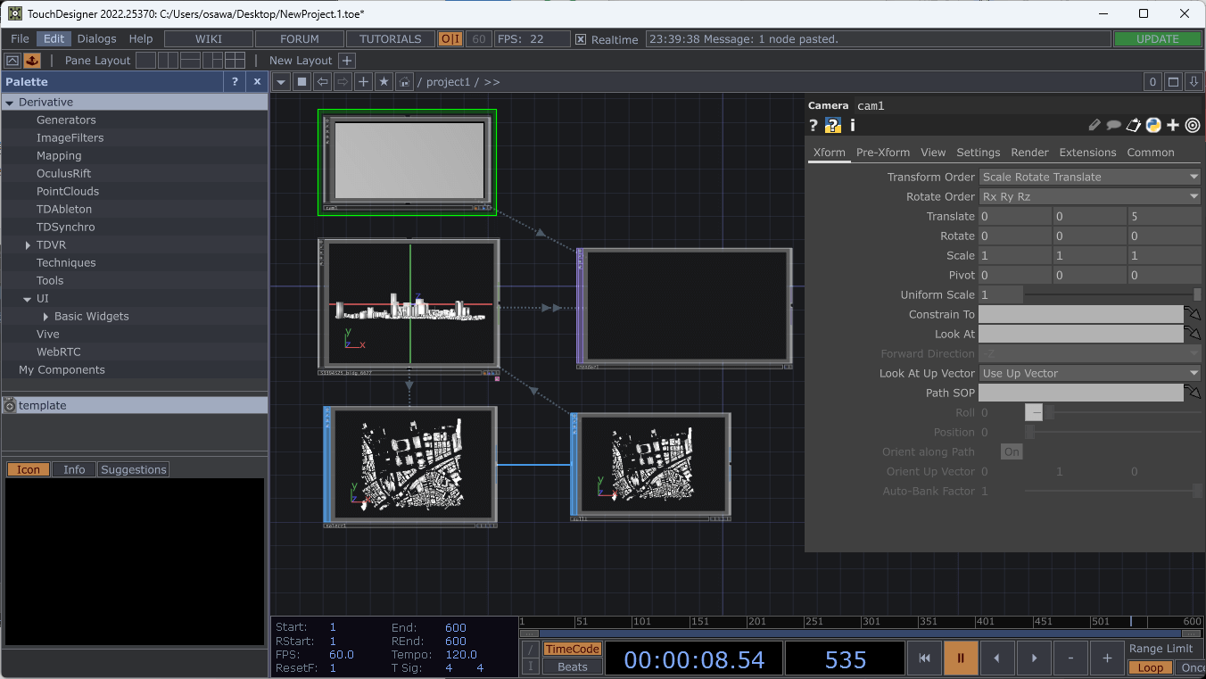 TOPIC 11｜TouchDesignerで活用する[1/2]｜TouchDesignerに3D都市モデルをインポートする | How To Use | PLATEAU [プラトー]